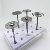 China Flexible Separating Dental Diamond Discs Coated Rapid Rotary 19mm 22mm Diameter for sale