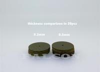 China Round Dental Diamond Discs 8000 Rpm 0.3mm Thickness 22mm Cutting Disc for sale