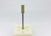 China Cylinder Sintered Diamond Disc Green Zirconia Mounted Grinding Stone 5mm Diameter for sale