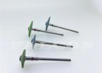 China Green Mounted Sintered Diamond Disc Polisher Knife Edge Bur 16mm Diameter for sale