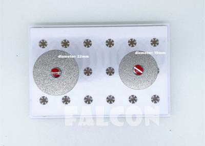 China 3mm Diamond Dental Discs Tool Grit 180-220um Round Dental Cutting Disc for sale