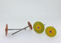 China Emax Dental Silicone Rubber Polishing Wheels Lithium Disilicate Grinding Disc for sale