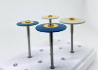 China Rubber Silicone Abrasive Diamond Wheel 20mm Sintered Porcelain Grinding Disc for sale