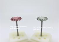 China PMMA PEEK Polymer Ceramics Flexible Diamond Discs Whirlwind Dental Polishing Wheel for sale