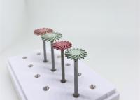 China PMMA PEEK Polymer Ceramics Flexible Diamond Discs Whirlwind Dental Polishing Wheel for sale
