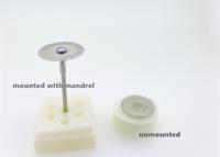 China Plated Rapid Zirconia Cutting Burs Flexible 19mm Rotary Cutting Disc For All Ceramics for sale