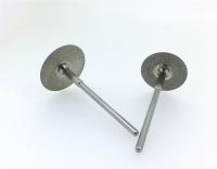 China Fast Rapid Diamond Coated Grinding Disc 0.3mm 22mm Flexible Round Cutting Disc for sale