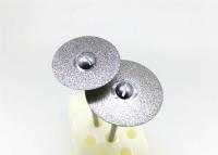 China Fast Rapid Diamond Coated Grinding Disc 0.3mm 22mm Flexible Round Cutting Disc for sale