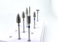 China Sintered Diamond Tungsten Carbide Bur Cross Cut Tooth Type TC403 for sale