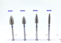 China 4.5mm Flute Tungsten Carbide Sintered Diamond Bur Sharp None Coating for sale