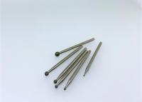 China Electroplated Diamond Grinding Stones HP Shank Ball Shape Dental Diamond Burs for sale