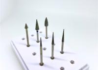 China Needle Shape Diamond Polishing Burs 2.35mm Dental Lab Diamond Burs for sale