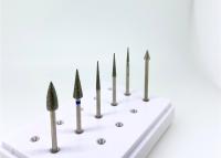 China Needle Shape Diamond Polishing Burs 2.35mm Dental Lab Diamond Burs for sale