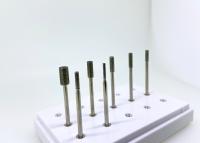 China Dental Lab Metal Grinding Stones Plated 2.35mm HP Shank Diamond Coated Burs for sale