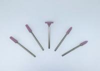 China Mounted Points Diamond Grinding Stones Pink Aluminum Oxide Corundum for sale
