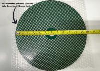 China 12 Inch Plaster Cutting Wheel 300mm Electroplating Dental Model Trimmer for sale