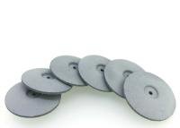 China Dental silver Diamond Grinding Stones Knife Edge Silicone Rubber Polishing Wheels for sale