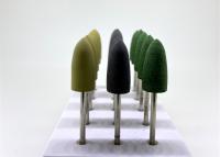 China Denture Diamond Grinding Stones Silicone Rubber Adjusting Dental Acrylic Polisher for sale