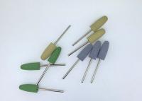 China Dental 2.35mm Silicone Rubber Wheels Adjusting Diamond Acrylic Burs For Dentures for sale