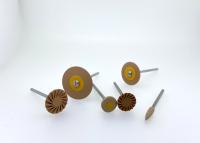 China Sintered Zirconia Rubber Grinding Wheel High Gloss Glazing Grinding Wheel for sale