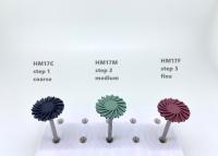 China HM17C/M/F--17mm Polishing Wheel Dental Rubber Diamond Finishing And Polishing Dental Burs for sale