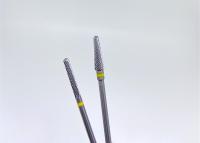 China Contouring Dental Tungsten Carbide Burs / Diamond Finishing Burs For Acrylics Plaster for sale