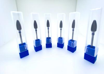 China Contouring Dental Tungsten Carbide Burs Diamond Finishing Burs For Acrylics Plaster for sale