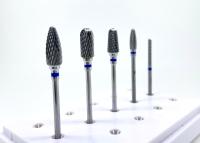 China Rubber Diamond Polishing Zirconia Cutting Diamond Burs For Dental Lab for sale