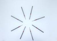 China Fine Dental Diamond Burs Tungsten Carbide Plain Cut For Model Casting for sale