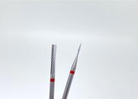 China Fine Dental Diamond Burs Tungsten Carbide Plain Cut For Model Casting for sale