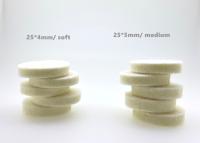 China Mini Felt Dental Polishing Brush 25*4mm Wool Soft Grinding Wheel for sale