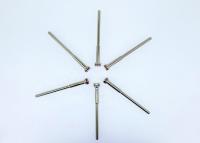 China Mandrel Bur Steel Dental Diamond Strips Chrome 5.0mm Head For Micromotor for sale