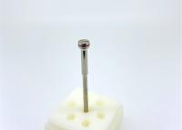 China Mandrel Bur Steel Dental Diamond Strips Chrome 5.0mm Head For Micromotor for sale