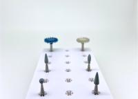 China Abrasive Dental Polishing Kit / Diamond Finishing Bur RA Shank 10mm Diameter for sale