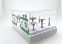 China OEM Diamond Grinding Points 2.0mm Thick Diamond Polishing Kit T Shape 15000 rpm for sale