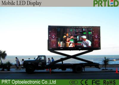 China Outdoor Truck Mounted LED Display P8mm Advertising Trailer Mounted LED Screen for sale