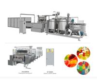 China Confectionery Hard Soft Jelly Gummy Candy Making Machine for sale
