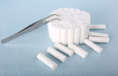 China Medical Dental Cotton Roll Disposable Absorbent 13-16mm for sale