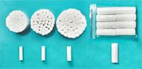 China No Cellulose Rayon Fibers Disposable Dental Cotton Rolls For use for sale