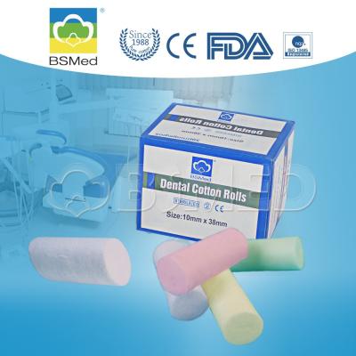 China Medical Disposable Dental Cotton Roll Soft Pliable And Non Linting for sale