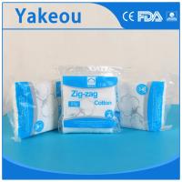 China Soft Lint‑Free Zig‑Zag Folded Medical Cotton Wool Sterile & Non‑Sterile Option Custom Weight & Packing for sale