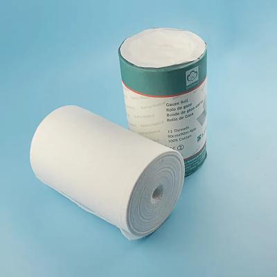 China High Elastic And High Performance Tubular Bandage Gauze Medical Gauze Roll for sale