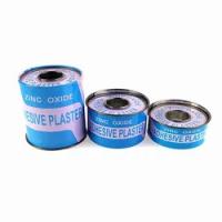China Medical Zinc Oxide Adhesive Plaster Tape 5*5cm With Firm Adhesion for sale