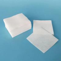 China Custom Organic Cosmetic Cotton Pads 5x6cm - 100% Pure Cotton Nonwoven Mesh with Sequins Decoration for sale
