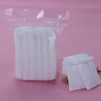 China Custom 5x6cm 100% Cotton Cosmetic Pads with Logo Printing - Mesh Nonwoven Material for Medical & Beauty Use for sale