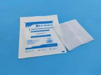 China High Quality Disposable Wound Dressing Absorbent 100% Cotton Gauze Swabs Pads With CE Certificate for sale