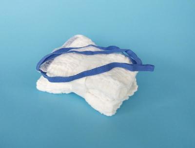 China 45×45cm 4-Ply Medical Lap Pad Sponge Wound Dressing with X-Ray Detection 100% Cotton for sale