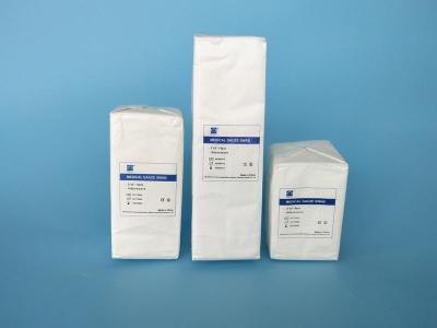 China Non Sterile 2*2 Medical Absorbent Compress Gauze Swabs Pads With CE/ISO for sale