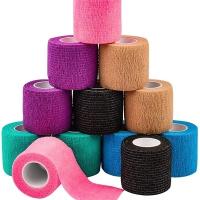 China Good Elasticity Self Adhesive Medical Cohesive Bandage Multi Purpose for sale