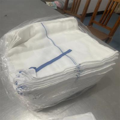 China Absorbent Surgical Wound Dressing Pre-Washed Lap Sponge For Surgical Procedures And Hospital Sterilization for sale